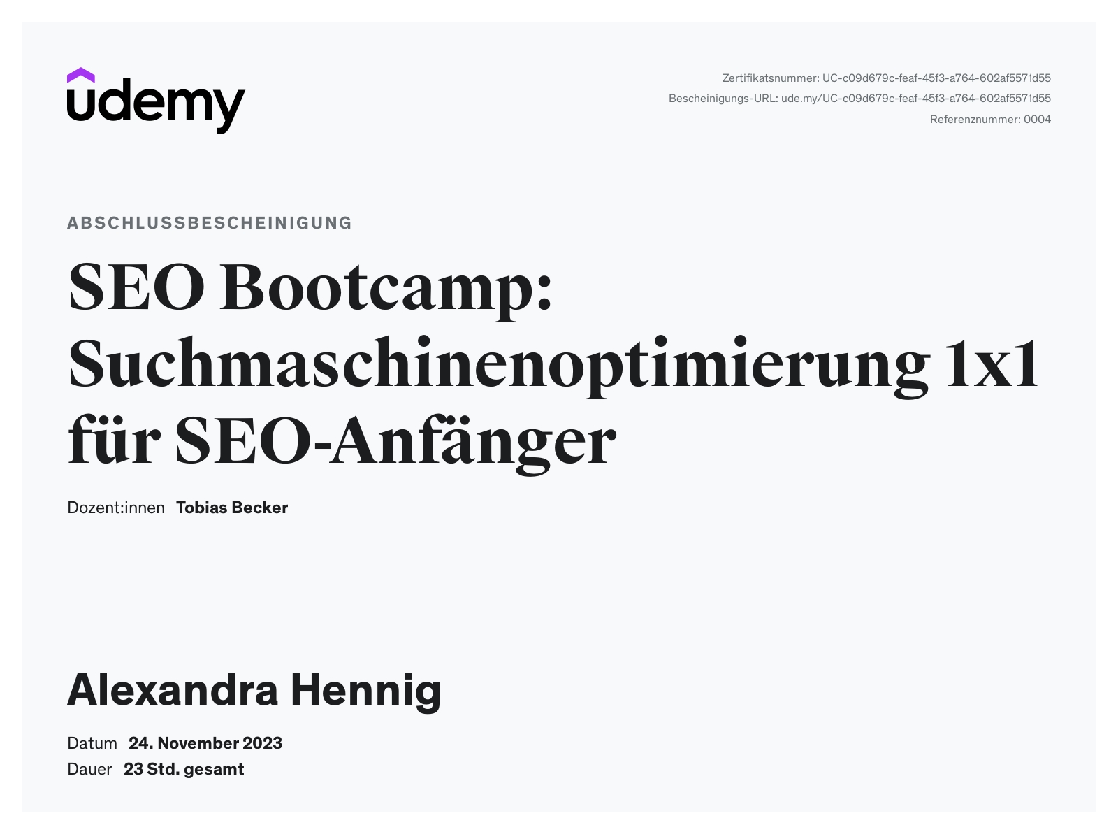 Alexandra Hennig – cimdata Bildungsakademie GmbH | LinkedIn