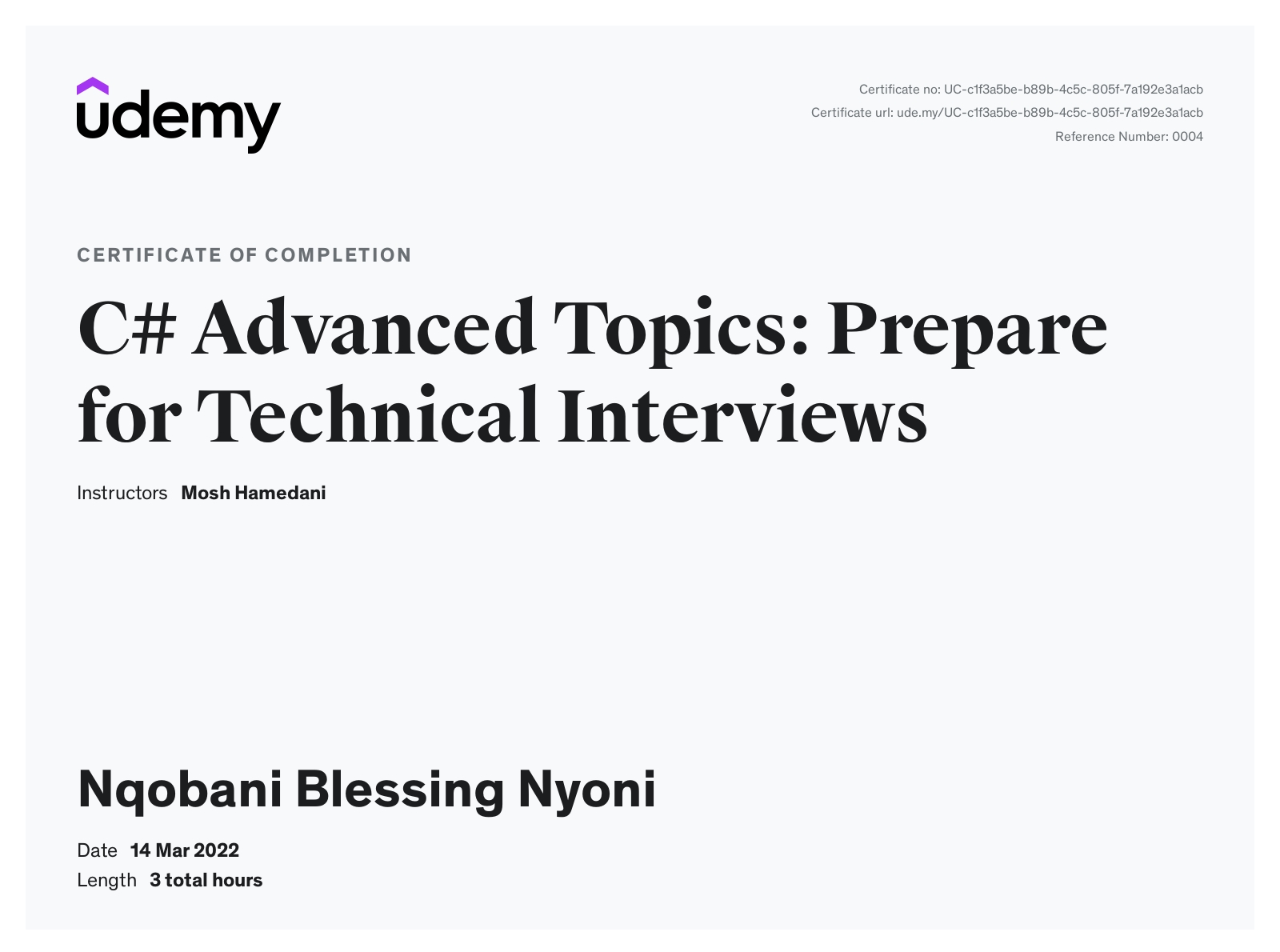 Blessing Nyoni - Software Engineer | Full-stack Software Engineer | .NET Developer | Web ...