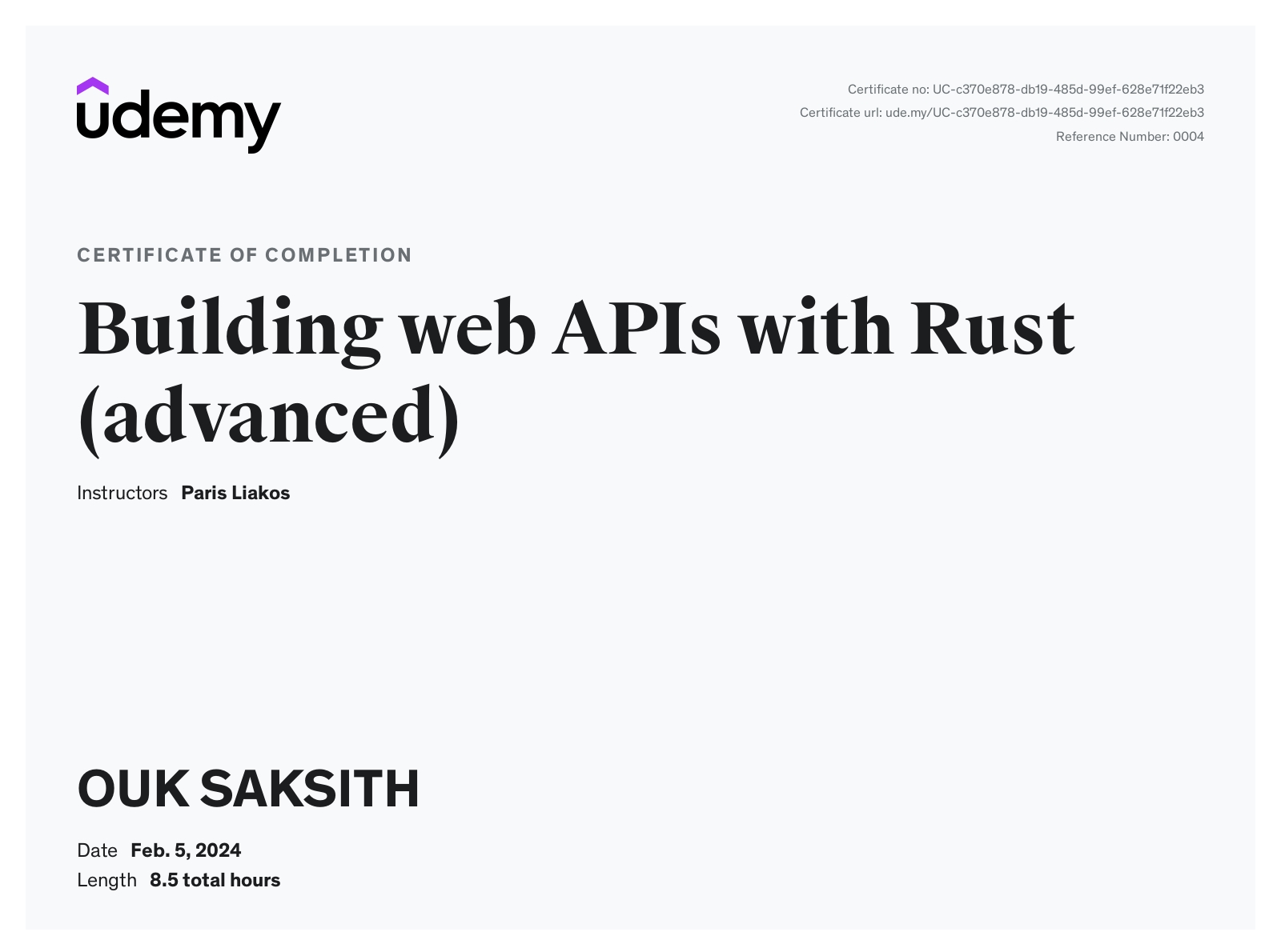 OUK Saksith - Engineer, Middleware & API Management | LinkedIn