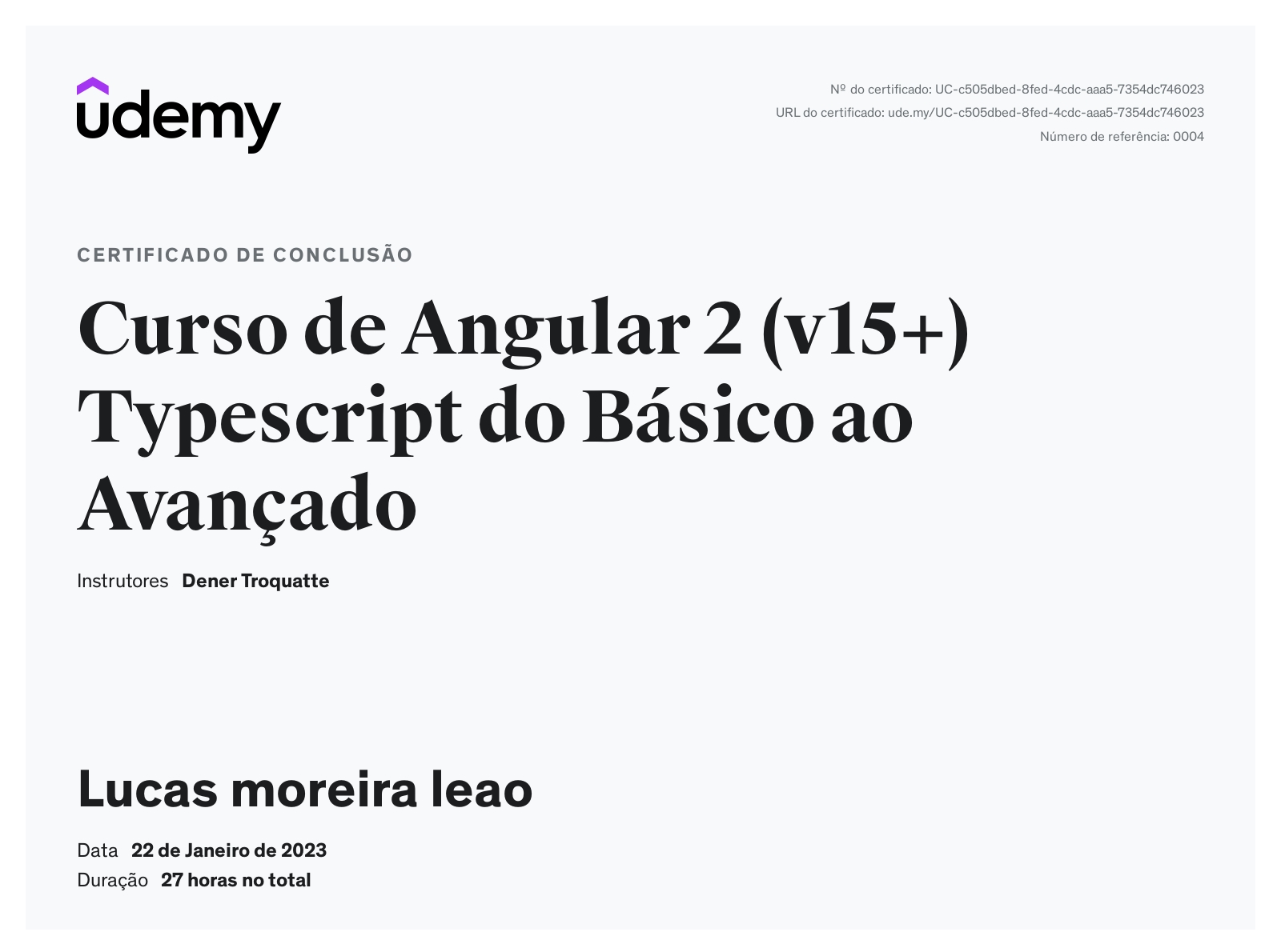 Lucas Moreira - Desenvolvedor Full Stack Pleno - Montreal Oficial | LinkedIn