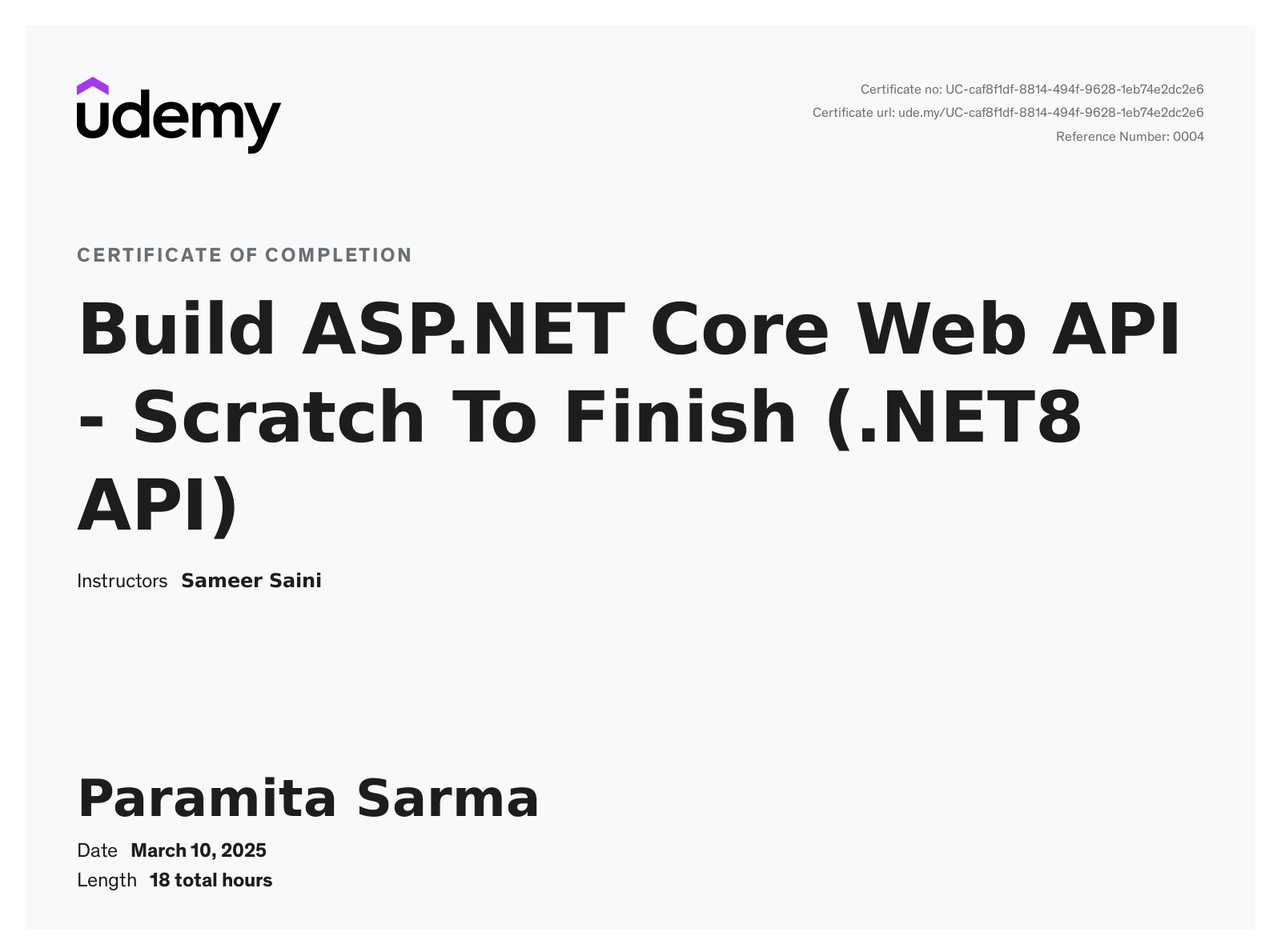 Paramita Nath Sarma - Senior Software Engineer at LTIMindtree | Ex-Persistent Systems | Dot Net ...