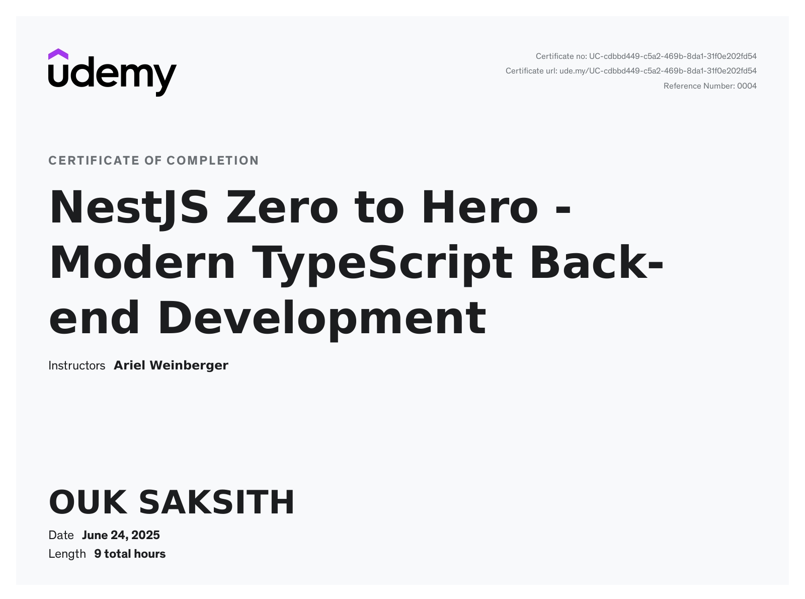 OUK Saksith - Engineer, Middleware & API Management | LinkedIn