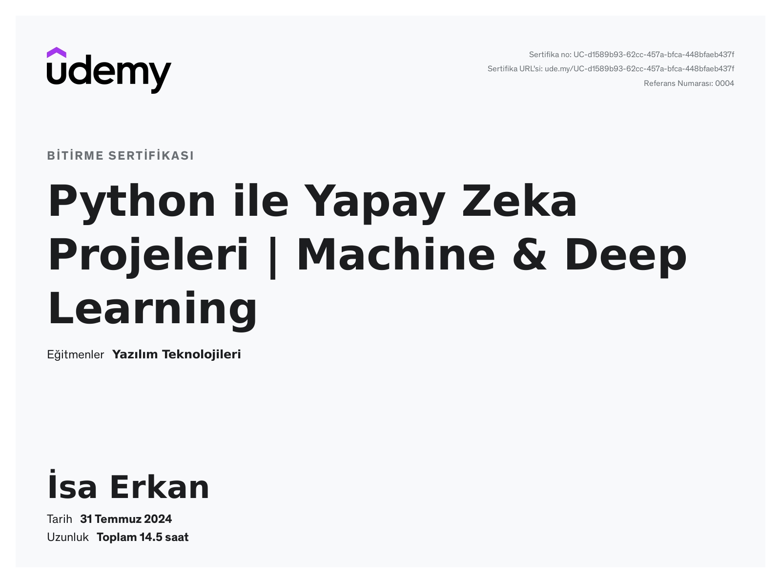 İsa Erkan - AI in Healthcare || Diagnosticode || Data Science - AI ...