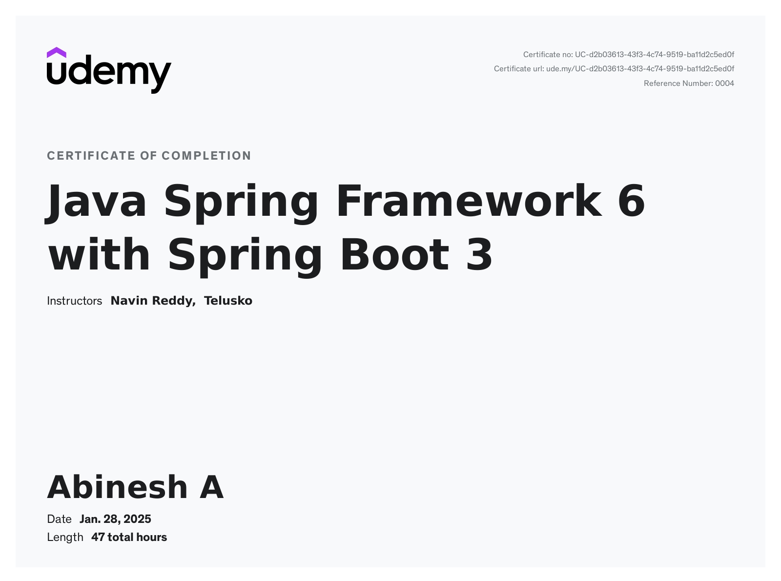 Abinesh A - Java Full Stack Developer | LinkedIn