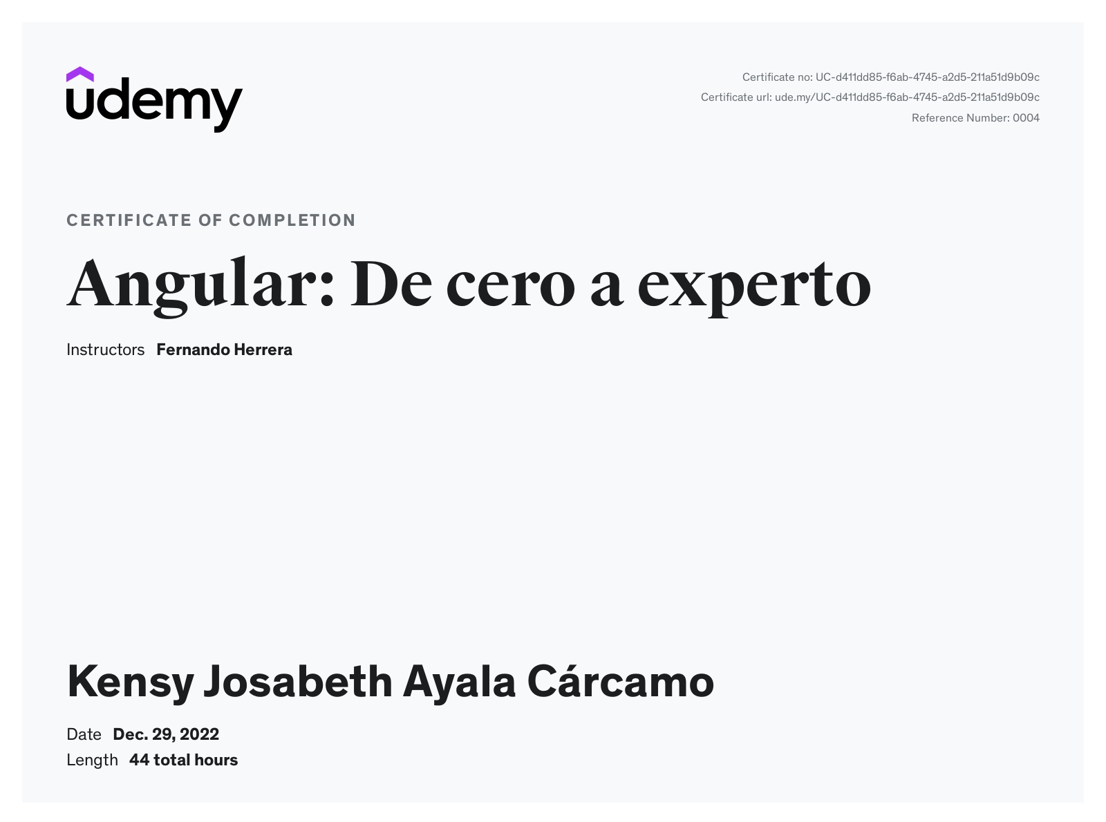 Kensy Ayala - Fullstack Dev