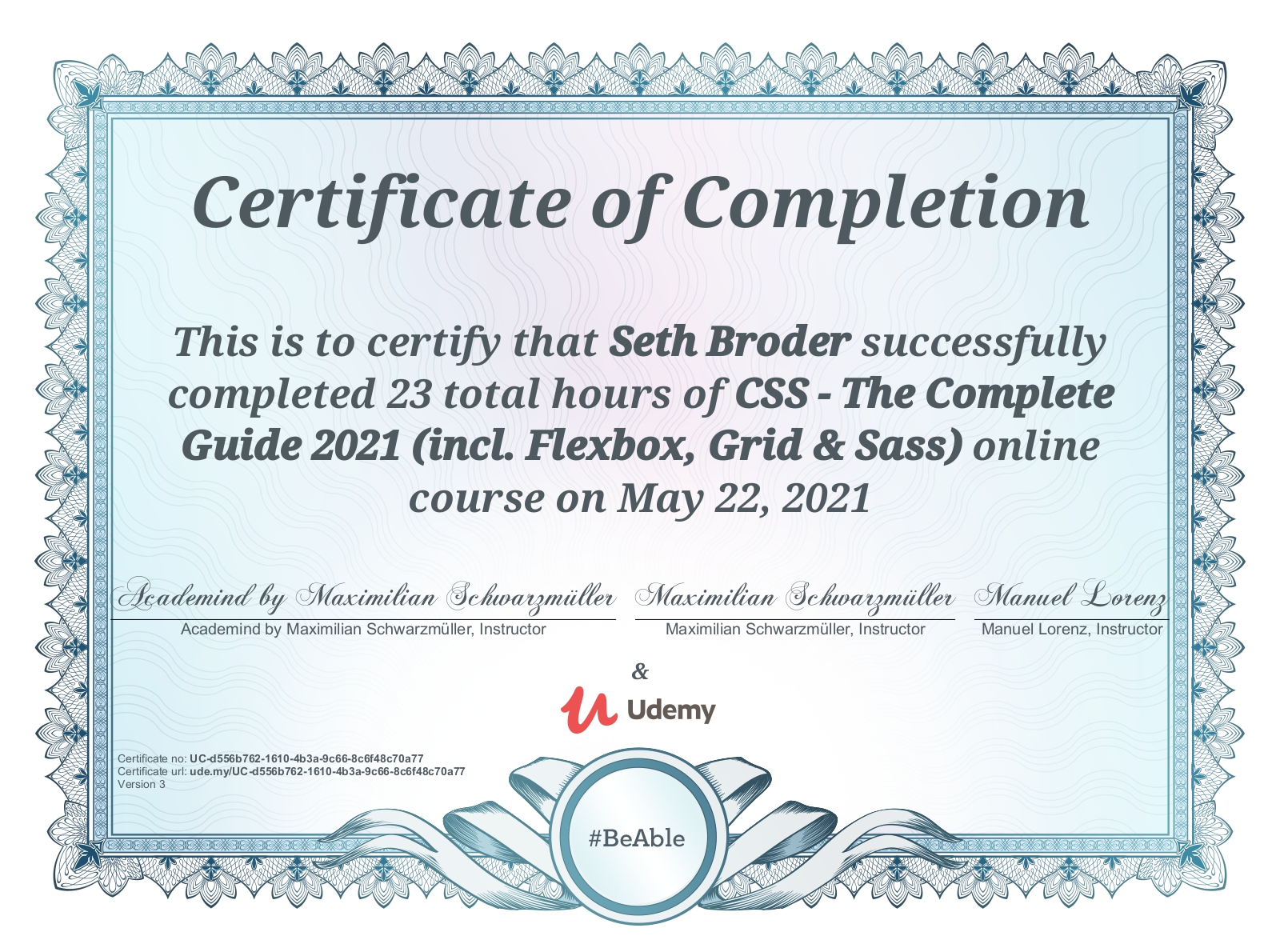 Seth Broder - Web Developer | LinkedIn