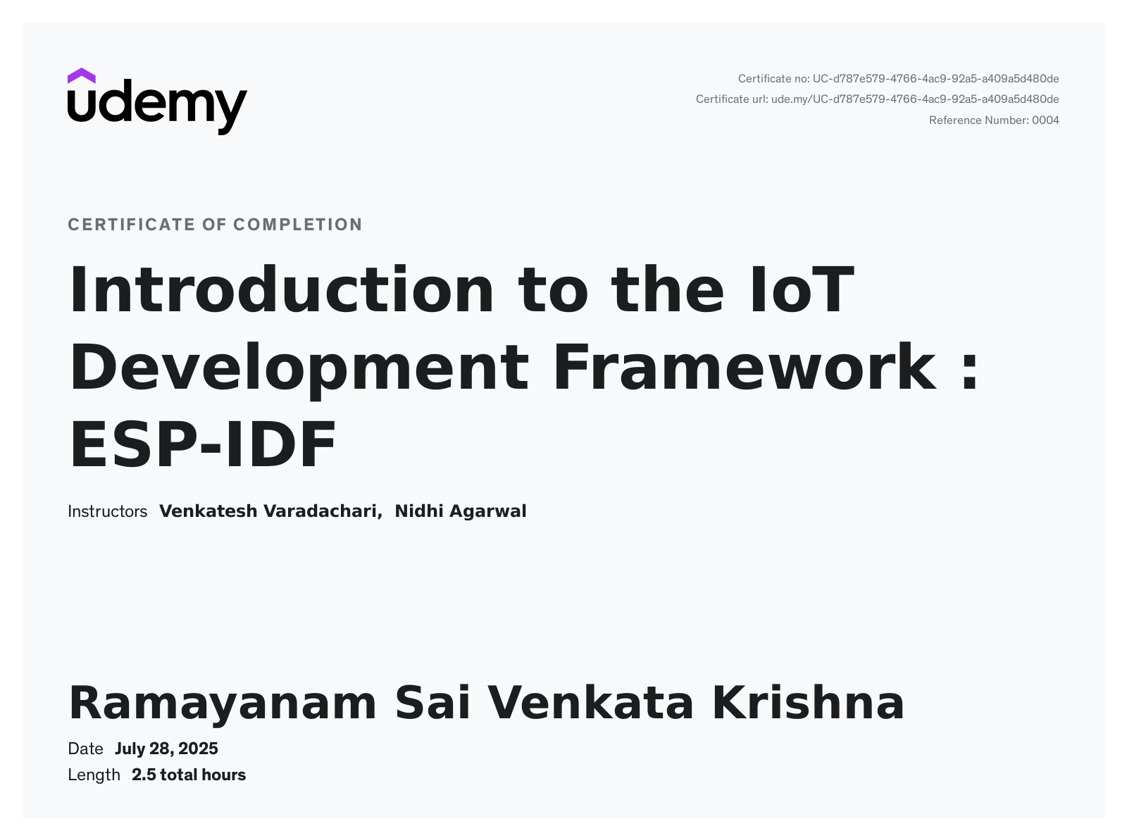 SAI VENKATA KRISHNA RAMAYANAM - EMBEDDED SYSTEMS || IOT || MACHINE LEARNING ||ARTIFICIAL ...