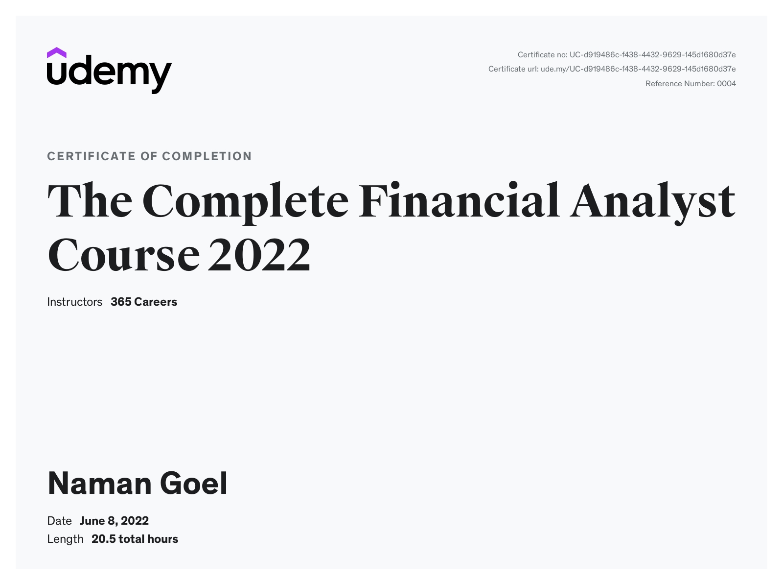 Naman Goel - Financial Planning Analyst | LinkedIn