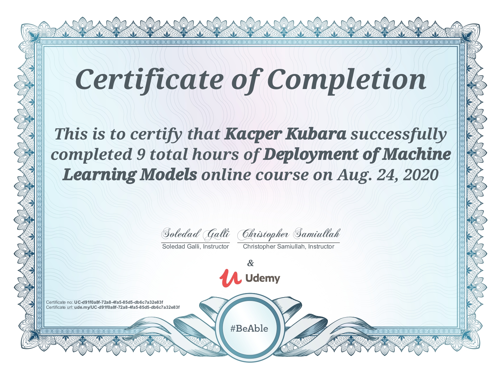 Kacper Kubara – Vantage AI | LinkedIn