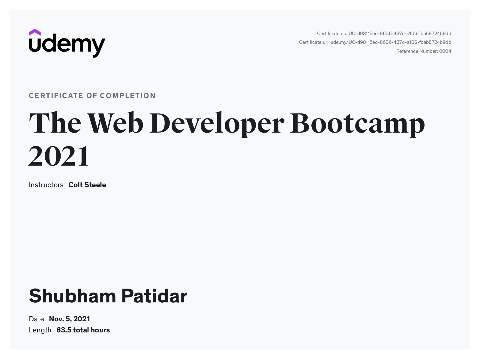 Shubham Patidar - Full-Stack Developer | React.js · Node.js · JavaScript · MERN Stack ...