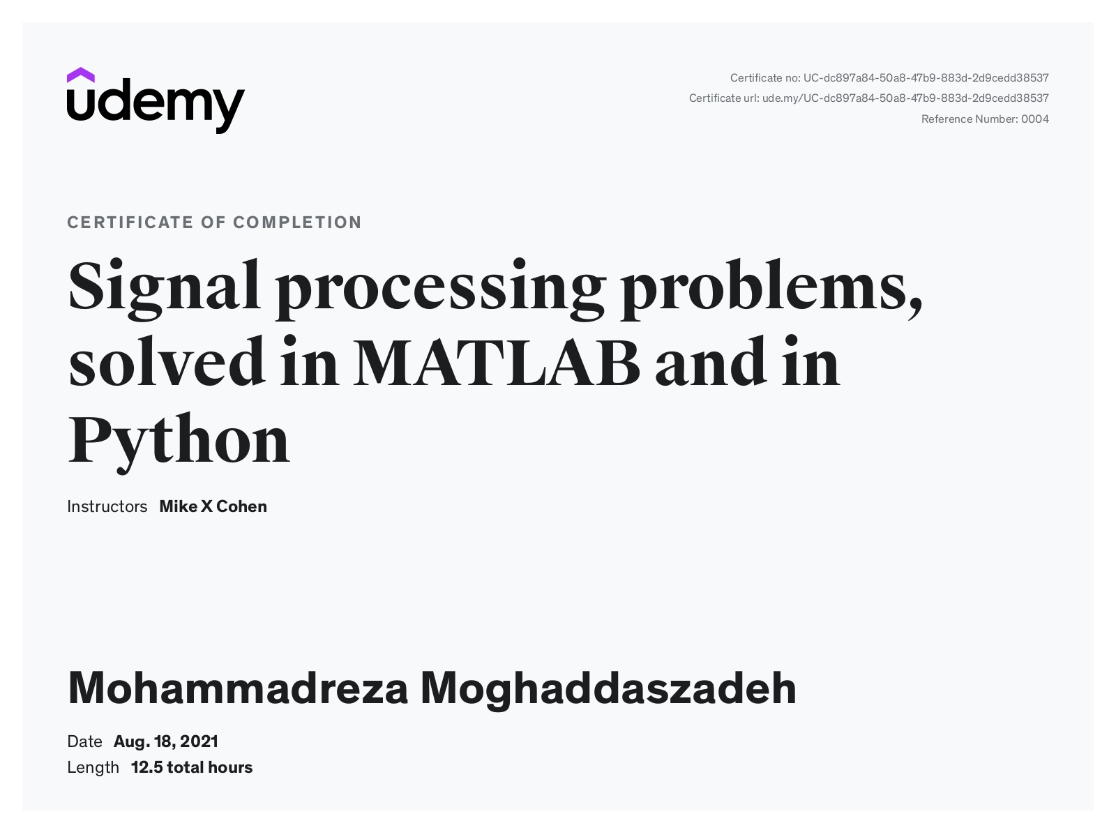 Reza Moghaddaszadeh - Ph.D. | LinkedIn