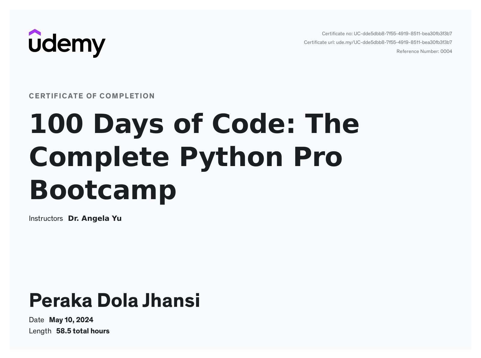 DOLA JHANSI PERAKA - Open to work | Python | Java | MySQL | JDBC | Servlets | JSP | Hibernate ...