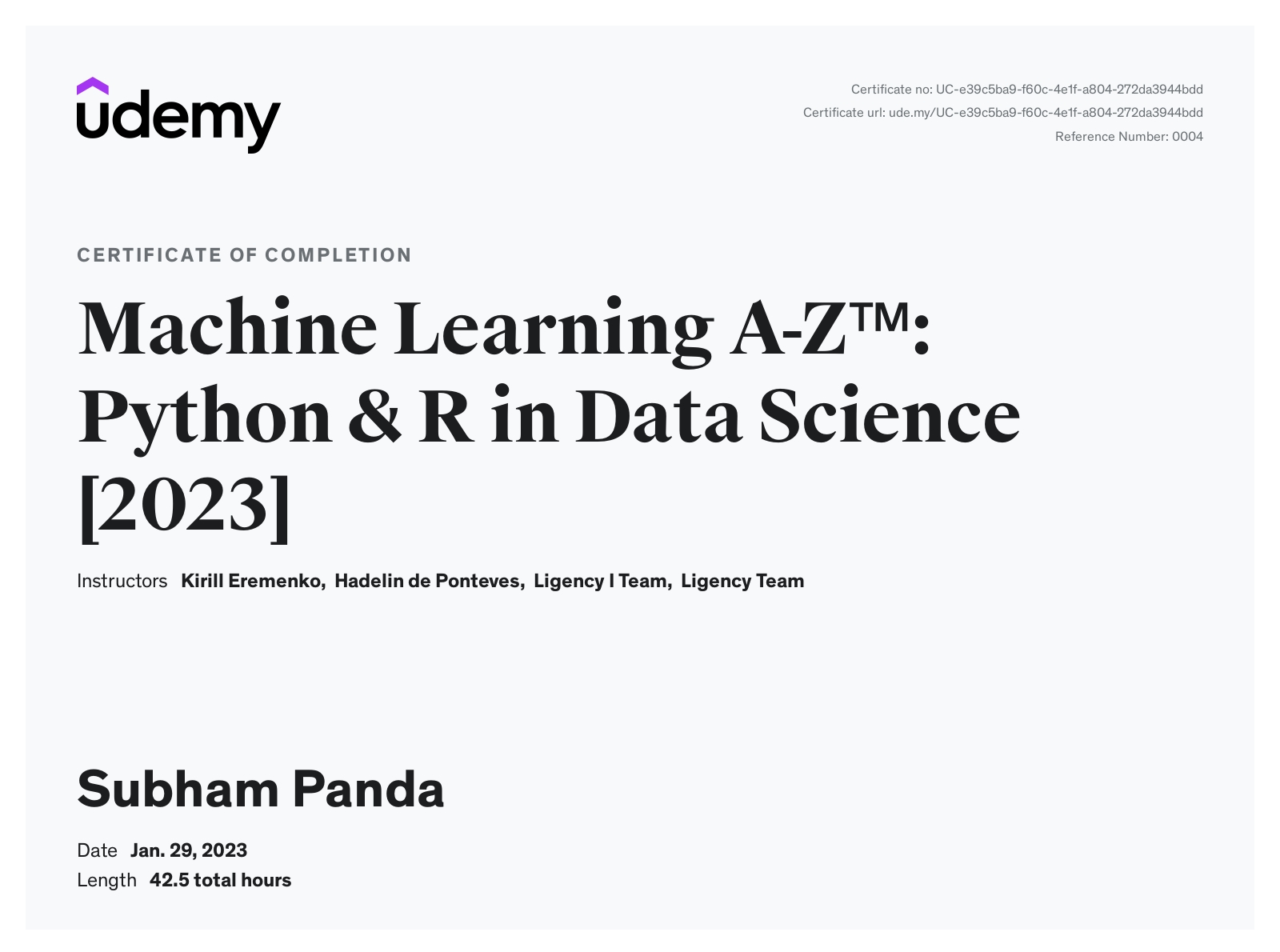 Subham Panda - Amgen | LinkedIn