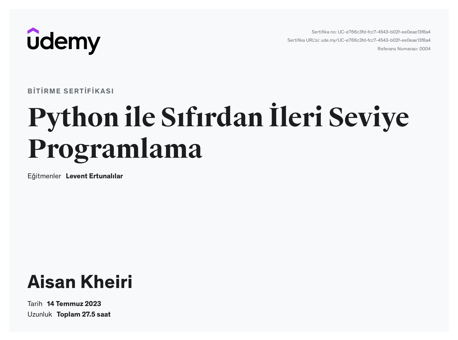 Aisan Kheiri - Computer Engineering Graduate | Marmara University | Interested in AI & Software ...