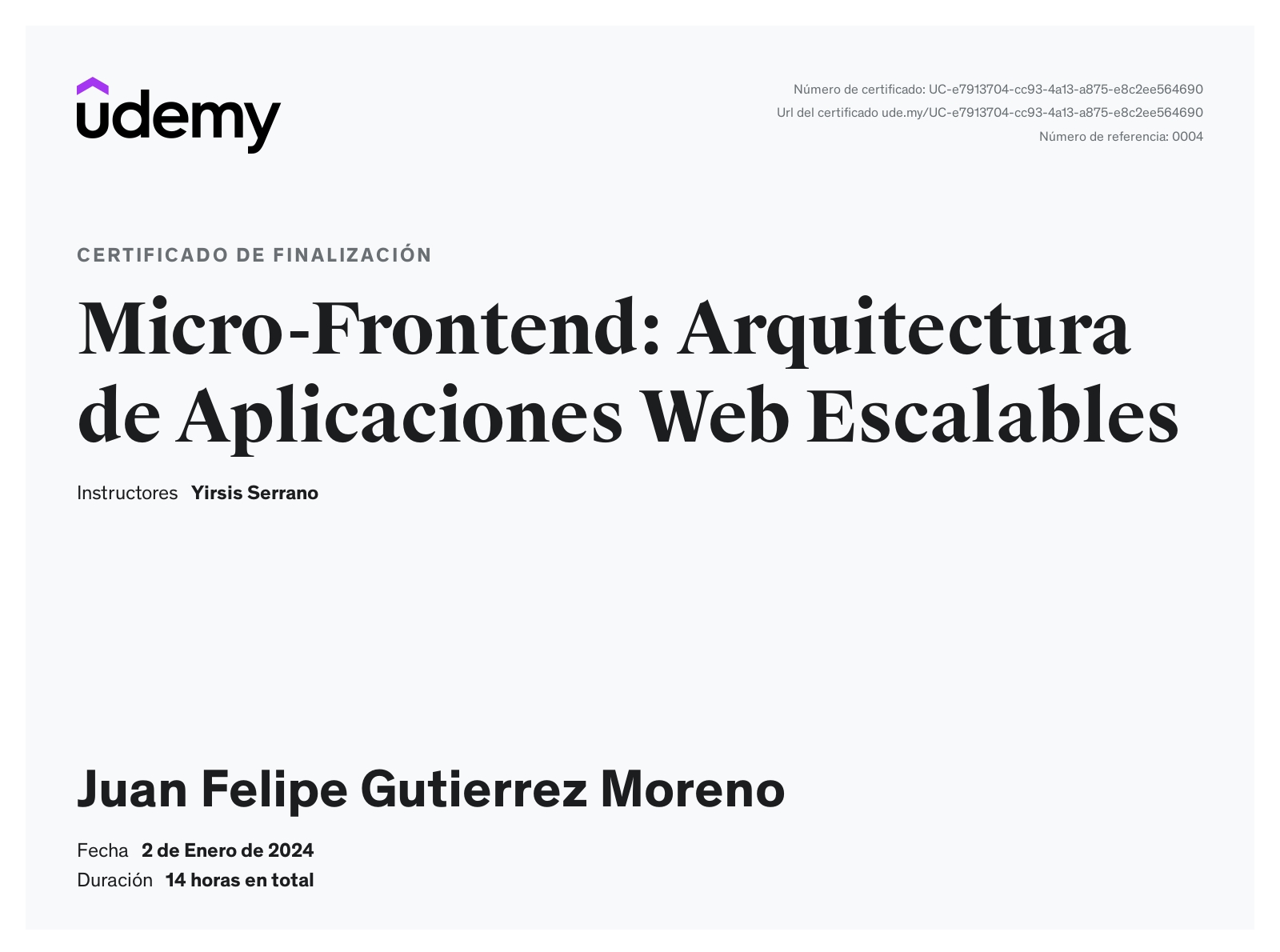 Juan Felipe Gutiérrez Moreno - Mid Level Senior Full Stack | JavaScript ...