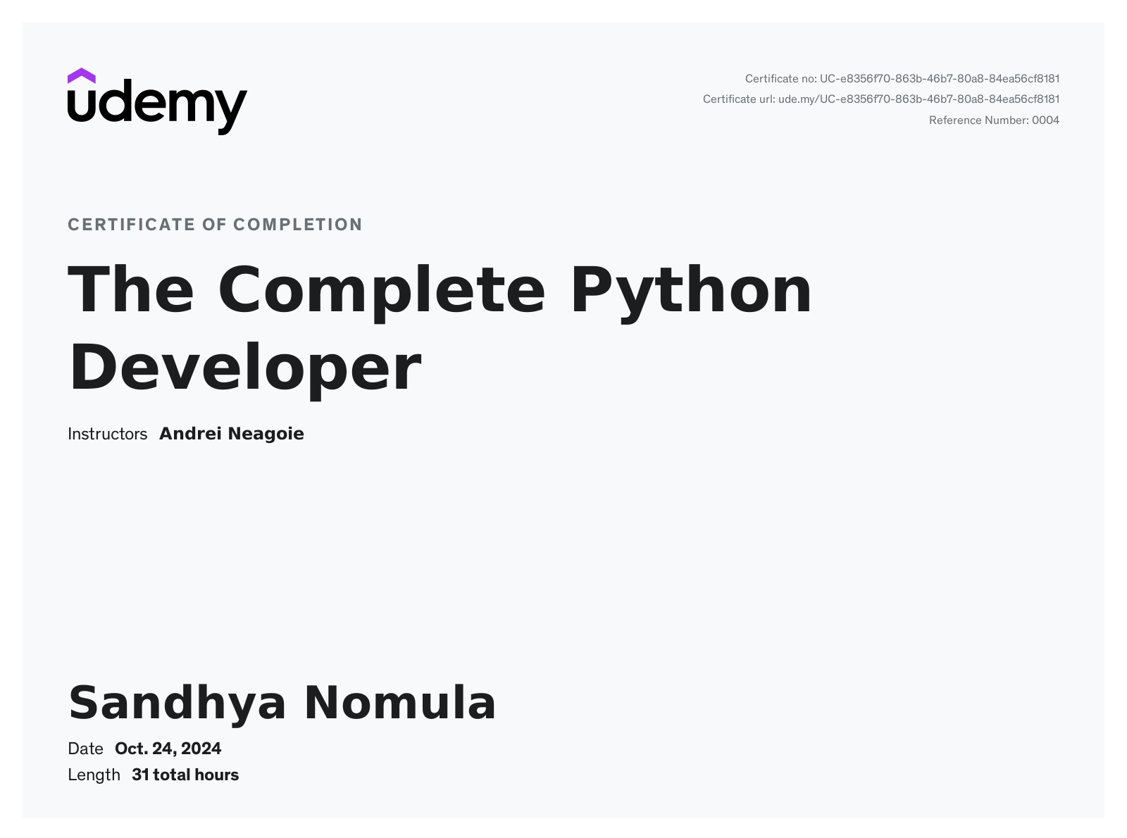 Sandhya Nomula - Aspiring SQL developer | Skilled in MySQL, HTML, CSS, JavaScript and Python ...