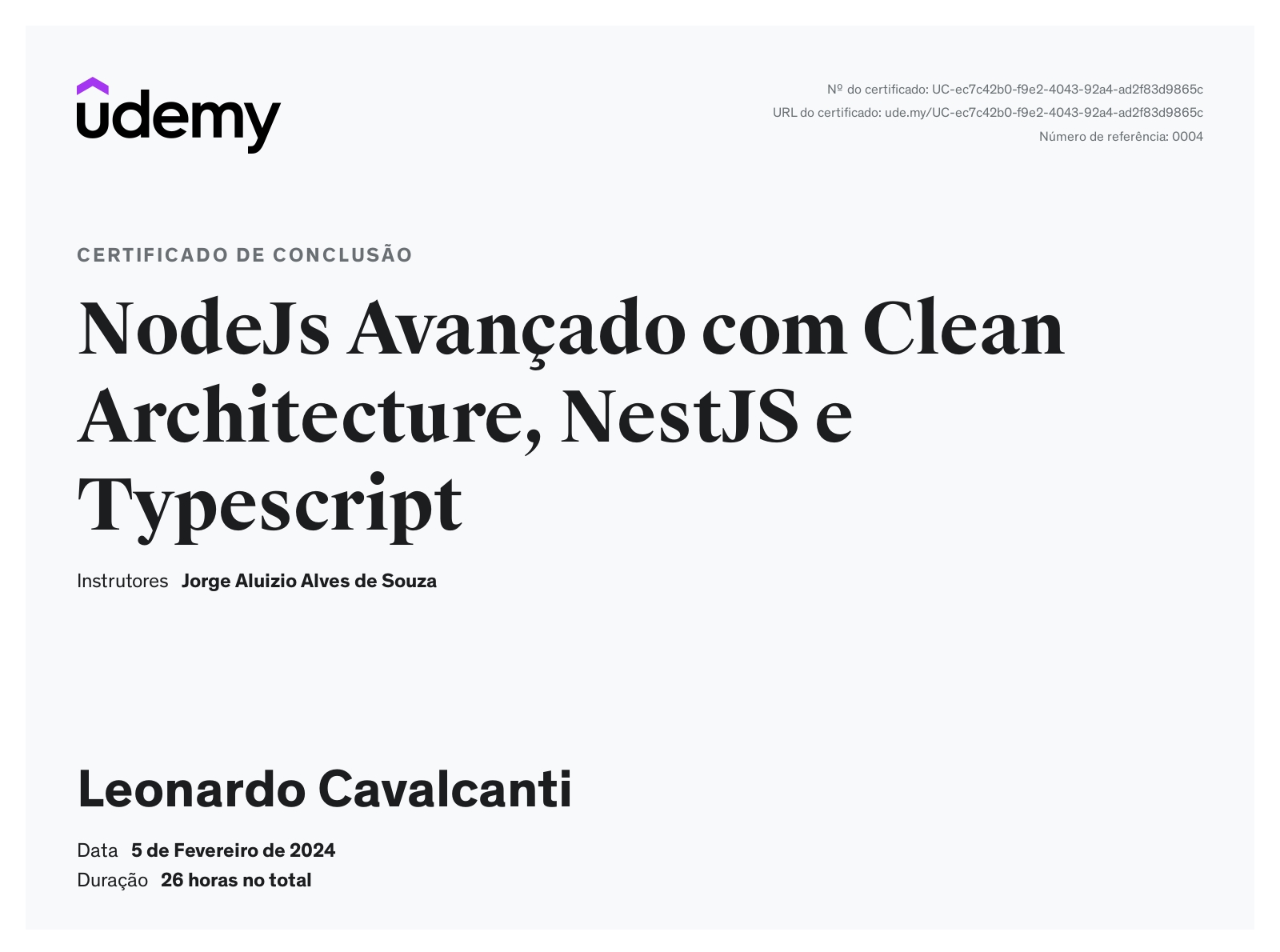 Leonardo Cavalcanti - Software Engineer @ ISI-TICs | ReactJs | NodeJs | Spring | LinkedIn