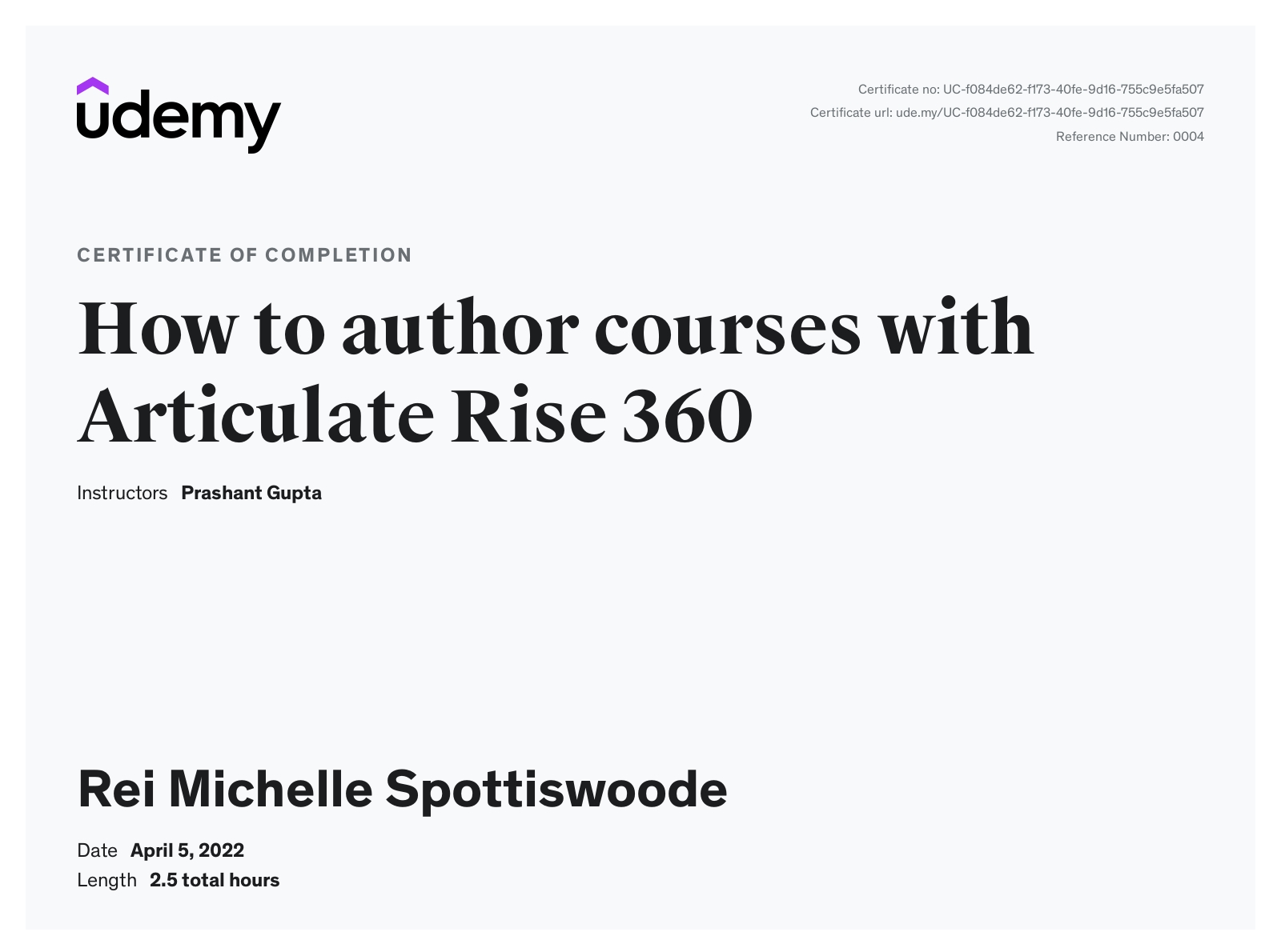 Rei Michelle Crawley - Learning Experience Design and System Manager ...