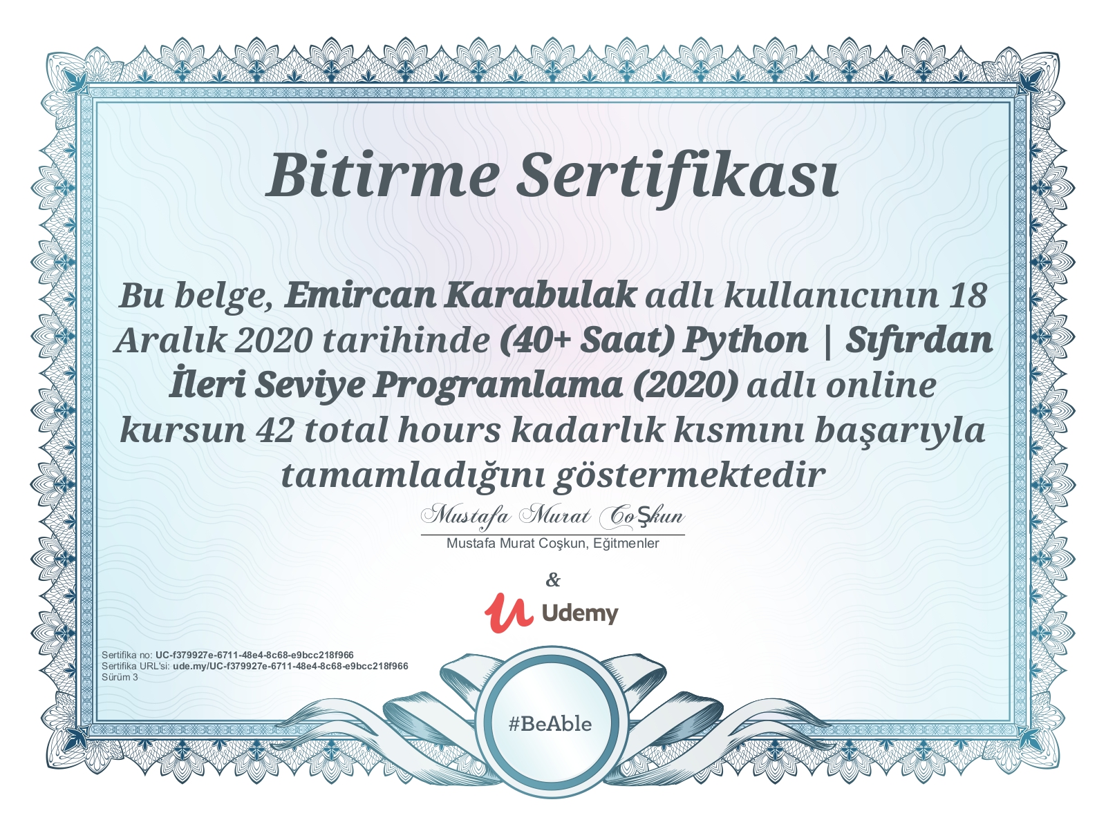 Emircan Karabulak - Python Developer | LinkedIn