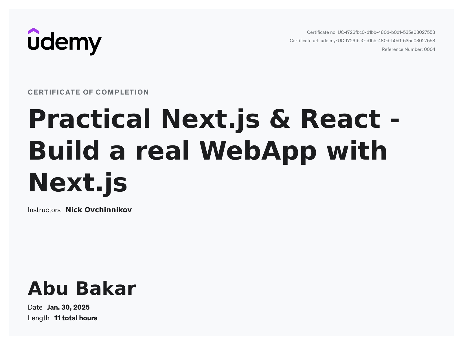 Abu Bakar ㅤ - Full-Stack Software Engineer | React.js, FastAPI, Django | Node.js, MongoDB ...