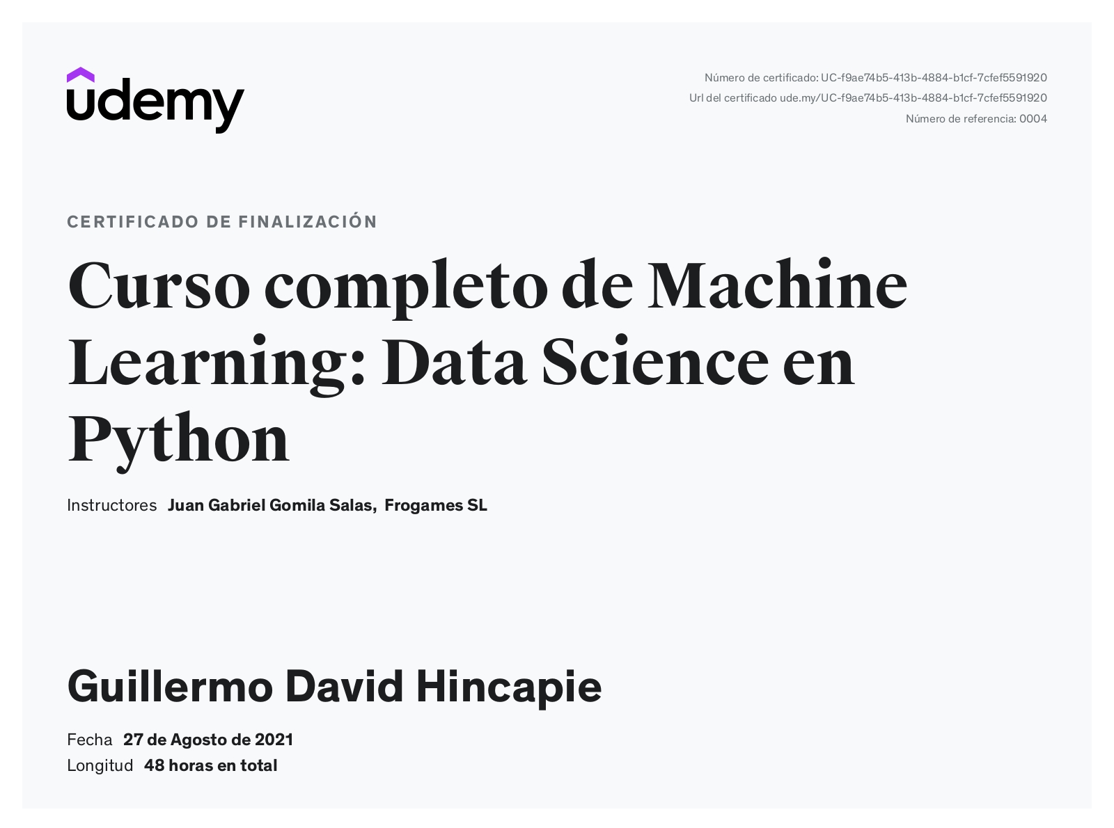 Guillermo David Hincapíe Vélez - Papá de Lucía y los gemelos Pedro y Joaquín. Docente ...